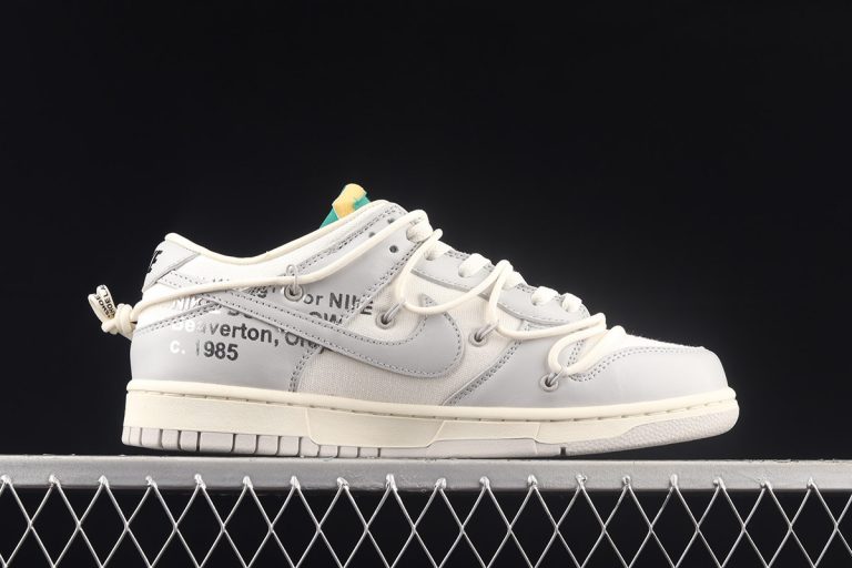 Off-White x Nike Dunk Low “Lot 25 of 50” Sail/Grey For Sale – Jordans To U
