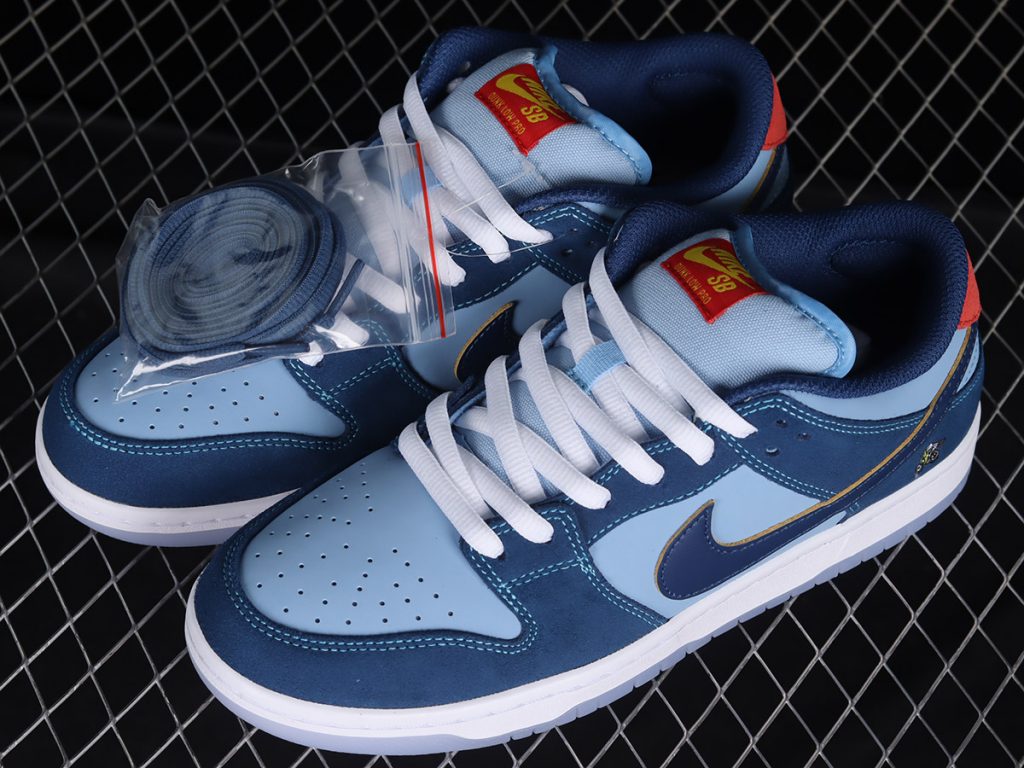 Why So Sad? X Nike SB Dunk Low Blue/White-Red For Sale – Jordans To U